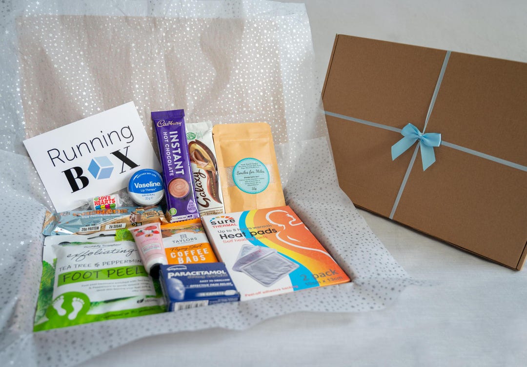 Medium Running Gift Box | Running Present | Running Gifts | Letter Box ...