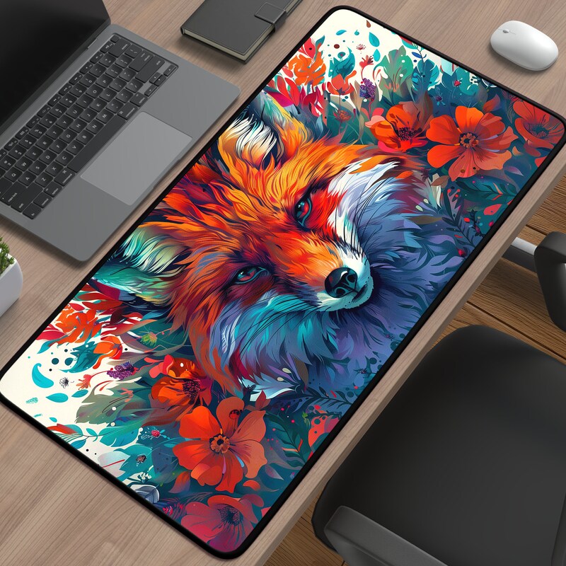 Fox Mouse Pad - Etsy