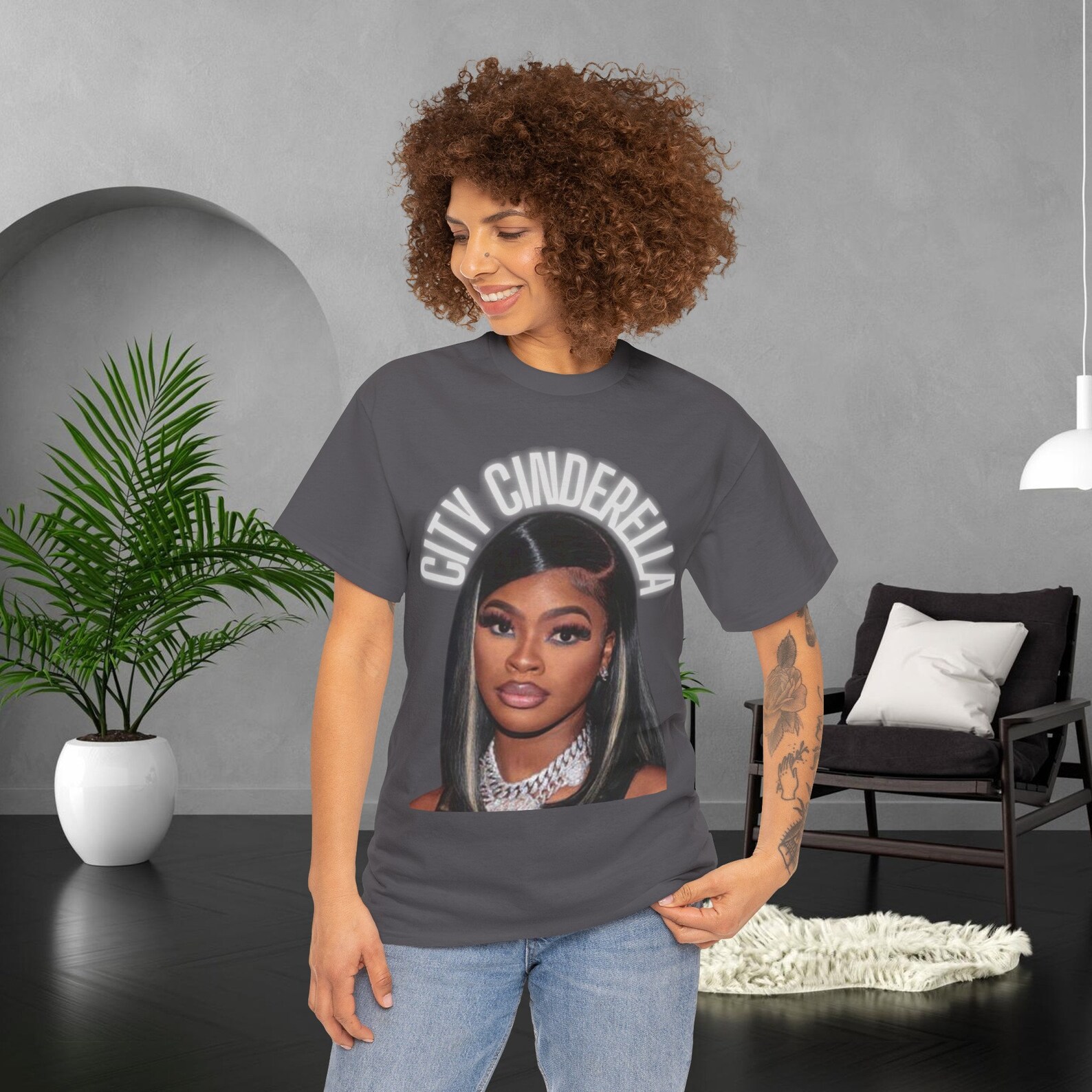 JT City Cinderella Graphic Tee Unisex Fan Art Graphic Tee JT Tour Shirt ...