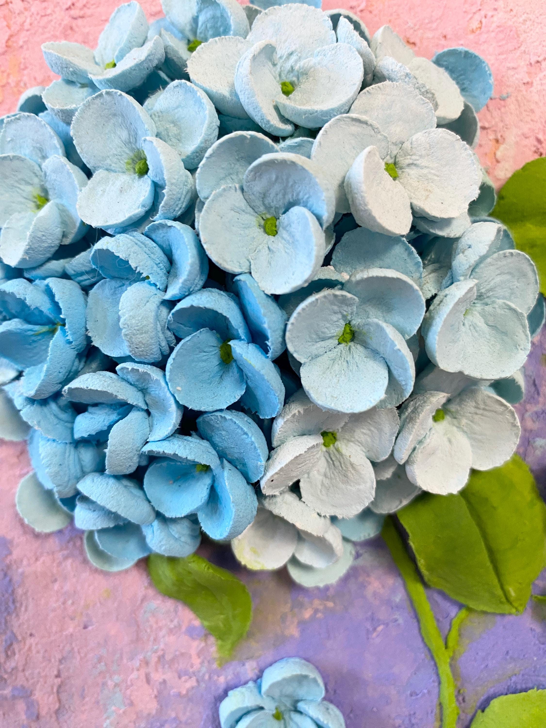 3D Flowers Sculpture Painting, Handcrafted 3D Artwork, Floral Framed ...