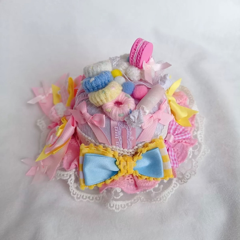 Sweet Doughnut Lolita Hat, Lolita Fashion, Lolita Wig, Macaron ...