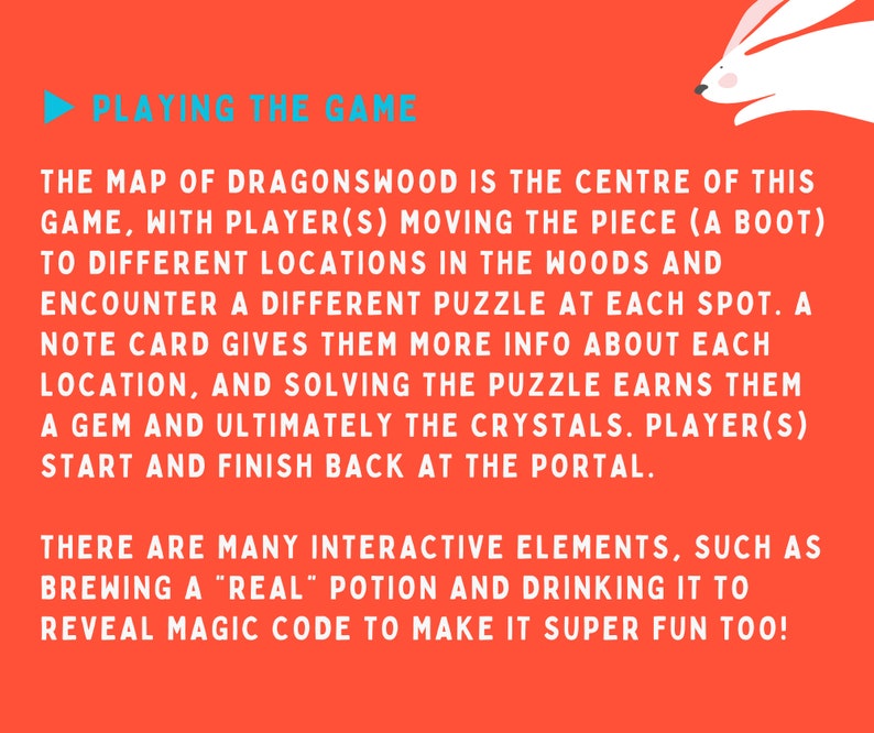 Fantasy Escape Room Game Printable for Kids With Dragons and Crystals ...
