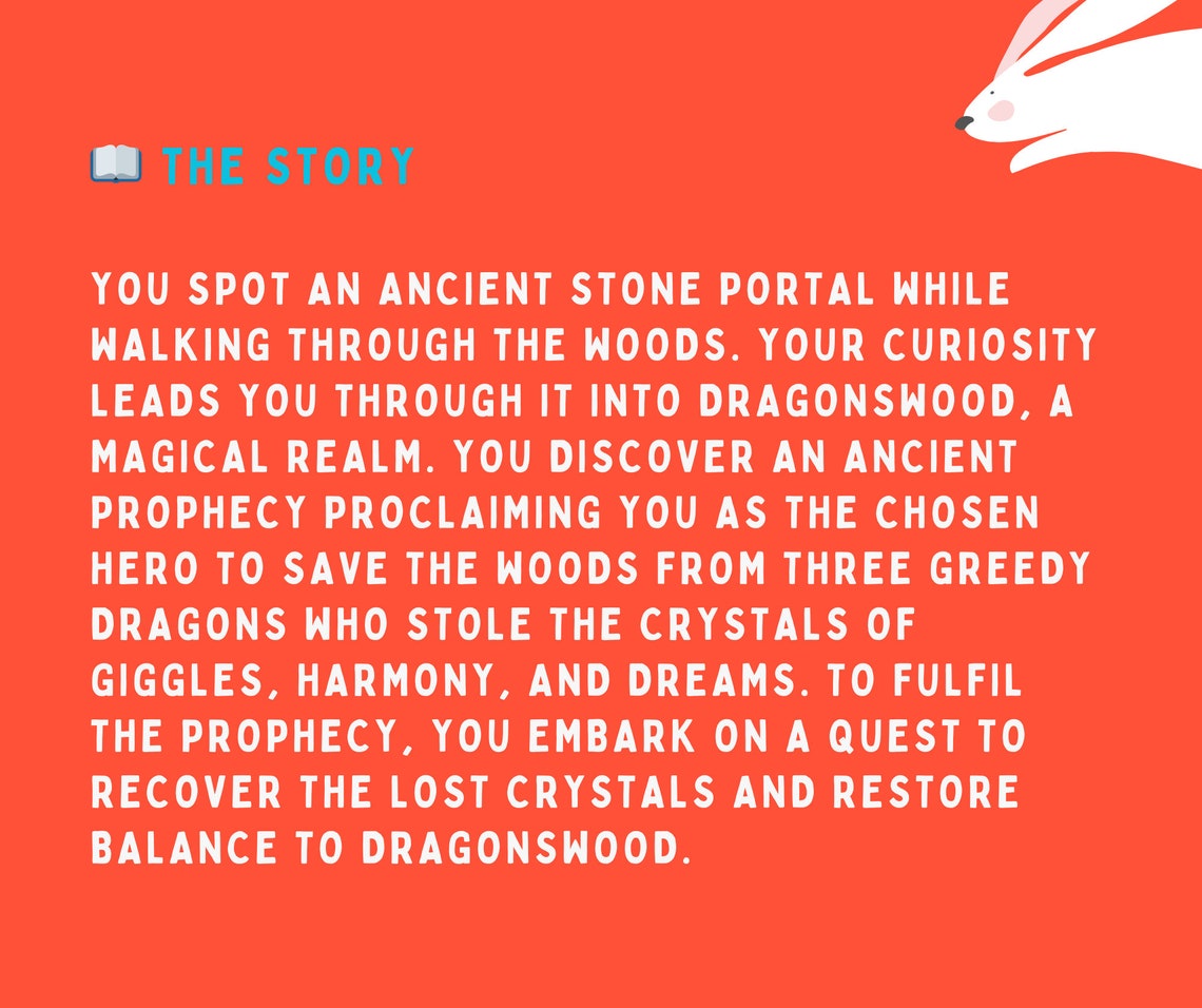 Fantasy Escape Room Game Printable for Kids With Dragons and Crystals ...