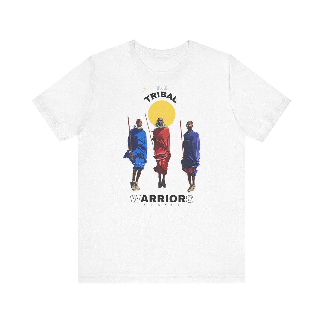 Tribal Warriors "morani" Masai Tribe Shirt, Unisex Short Sleeve T-shirt ...