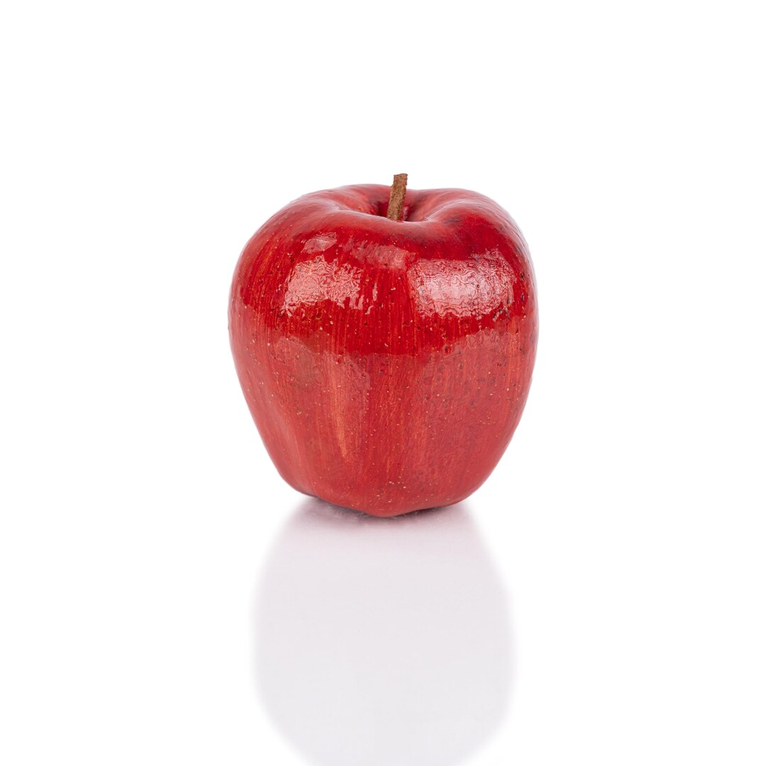 Handmade Apple | Ceramic | Red | Real Life Size - Etsy