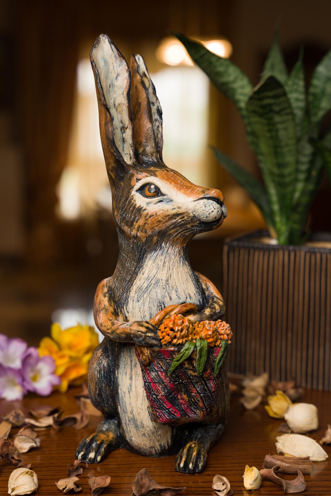 Handmade Bunny Rabbit | Ceramic | Unique | Easter Decoration - Etsy