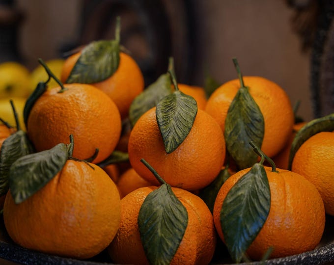 Handmade Orange | Ceramic | Real Life Size - Etsy