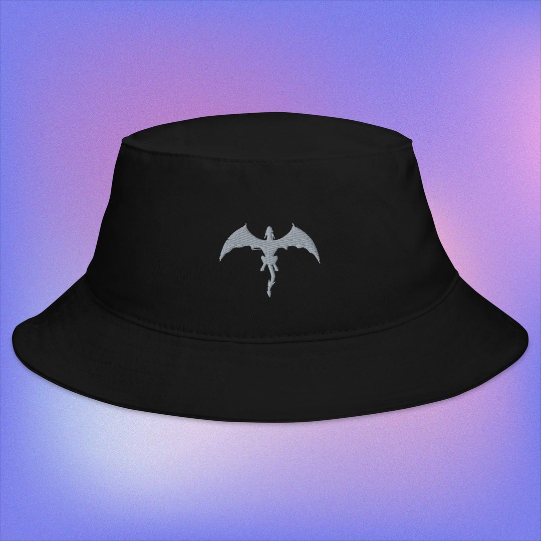 Embroidered Dragon Bucket Hat How to Train Your Dragon Mother of Dragon ...