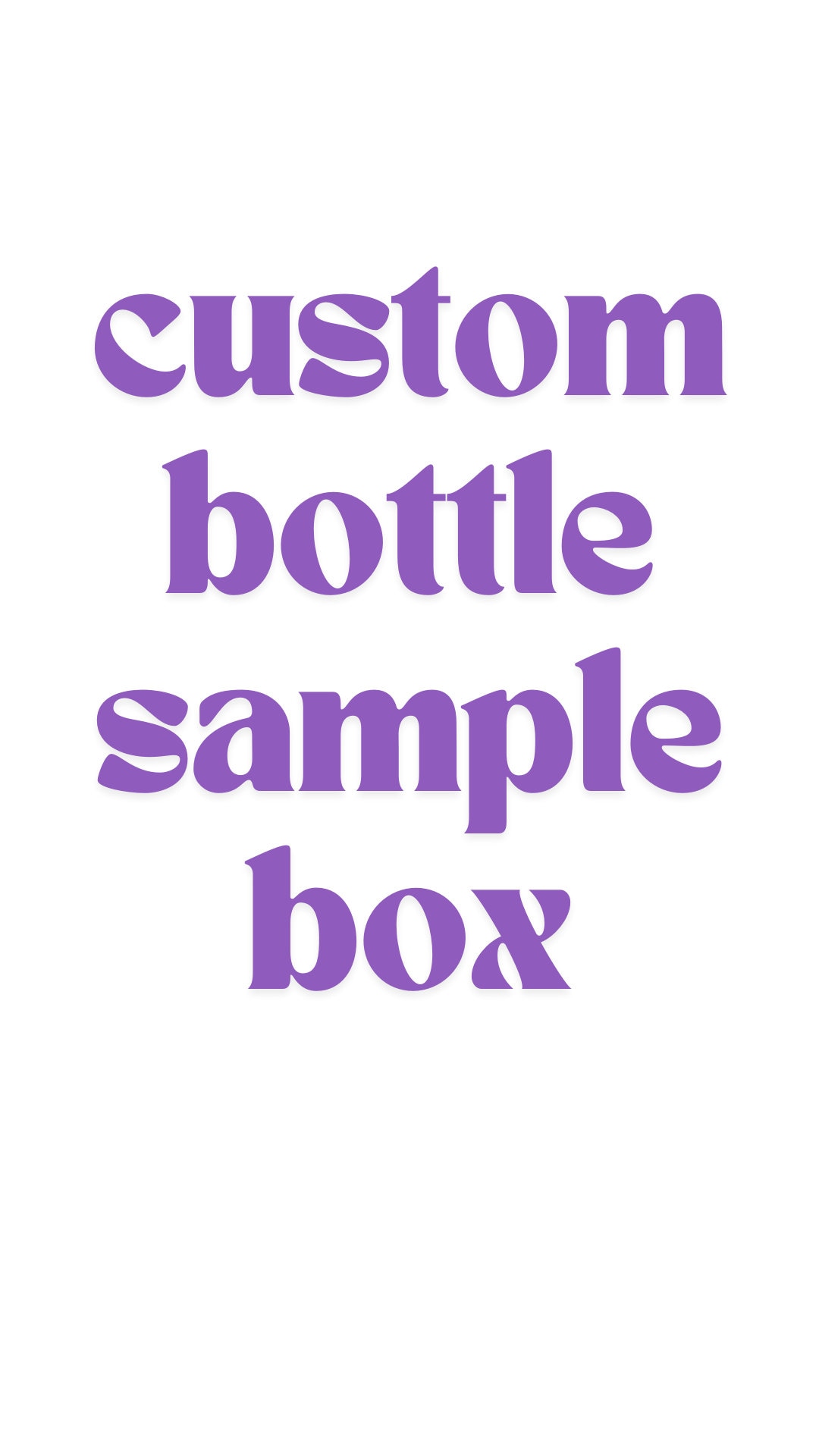 Custom Bottle Sample Pack Baby Shower Gift for New Parents Infant or ...