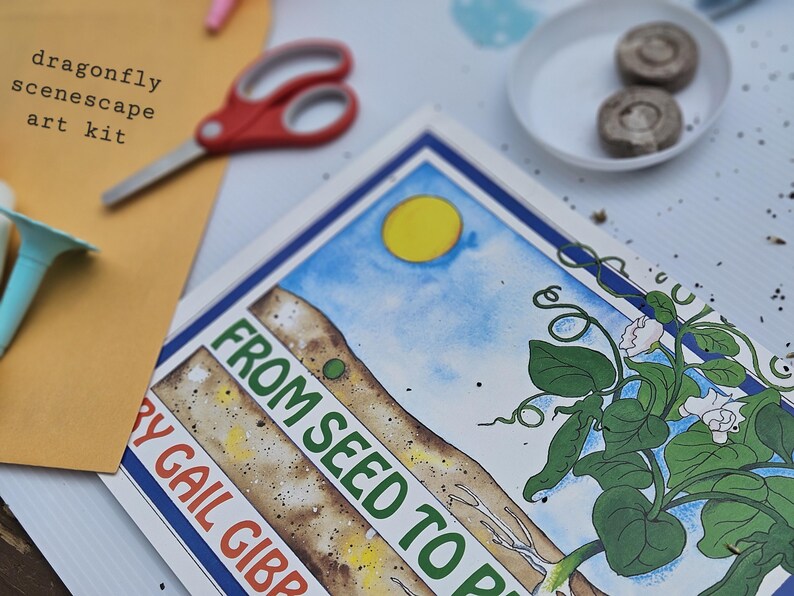 Spring Activity Box: Kids' Crafts, Book & Garden Kit (ages 4-7) - Etsy