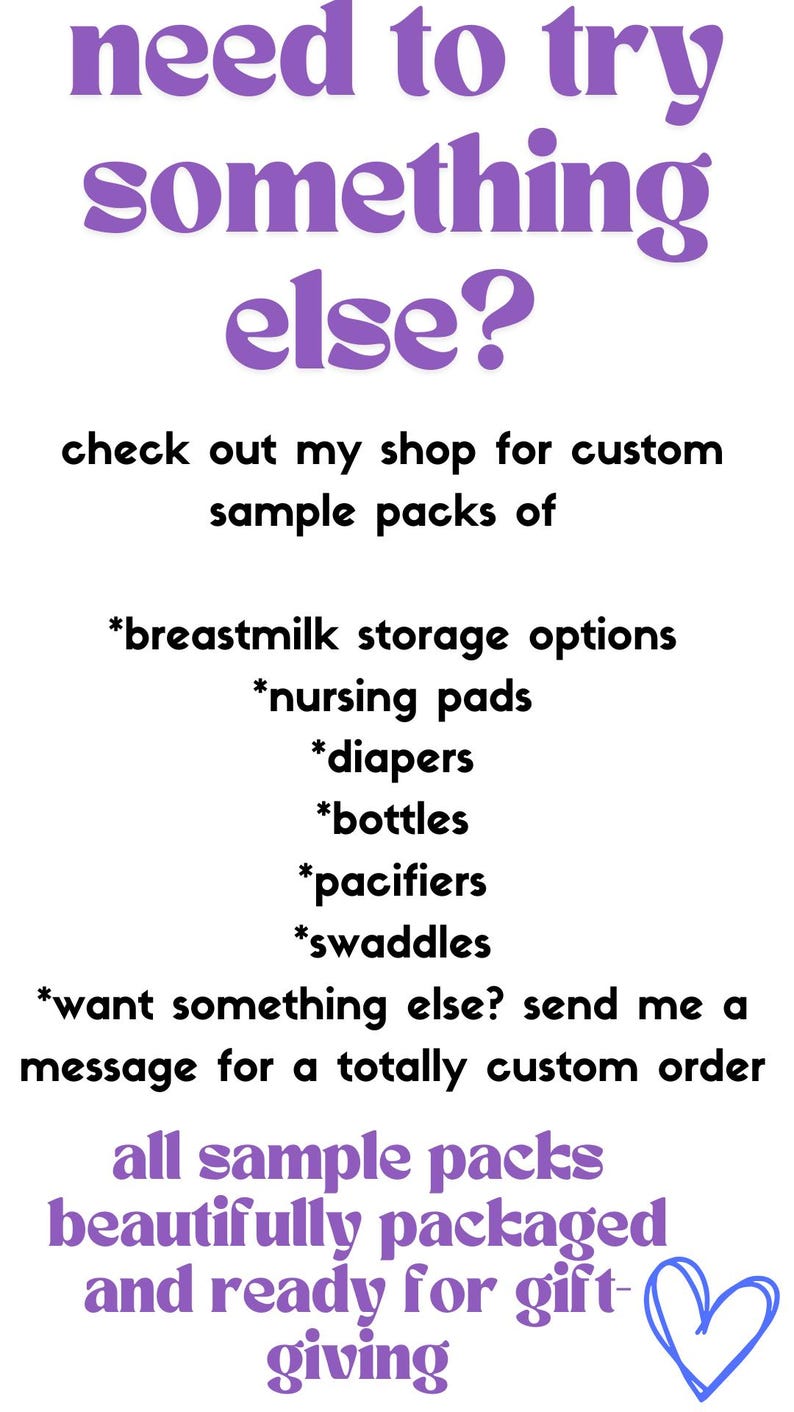 Breastmilk Storage Bag Sample Pack – New Parent Baby Shower Gift - Etsy