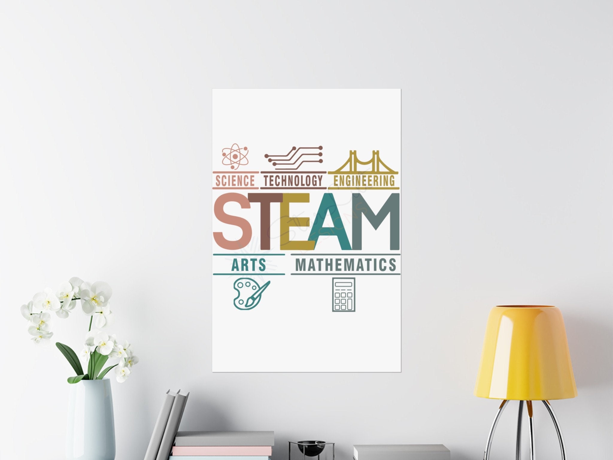 STEAM Education PNG Digital Download - Art in Science Technology ...