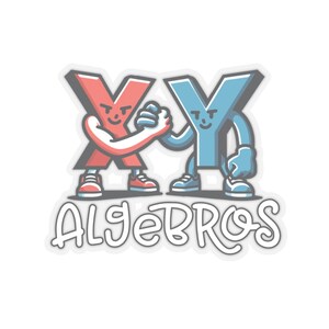 Algebros Math Pun Sticker: Funny Algebra Gift - Etsy