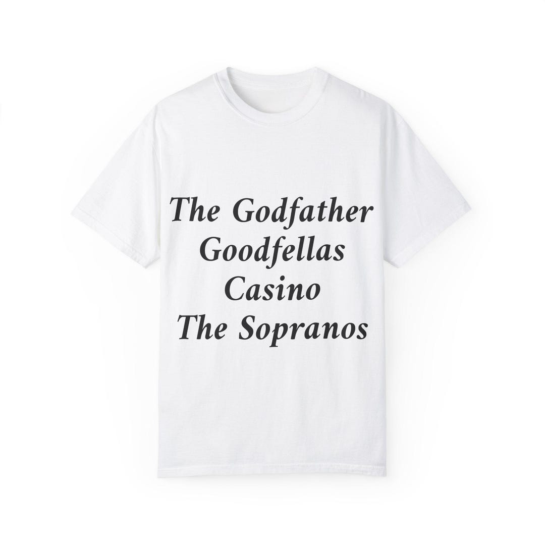 Mafia Movie Unisex T-shirt, Mobster Tee, Gangster Shirt, Italian Mob ...