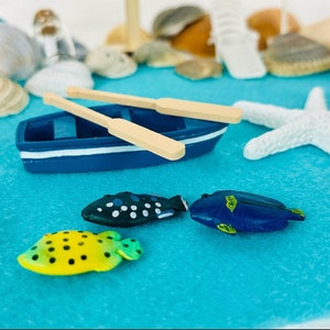 Beach Day Sensory Kit, Play Dough Ocean Busy Box, Kids Sandcastle Toy ...