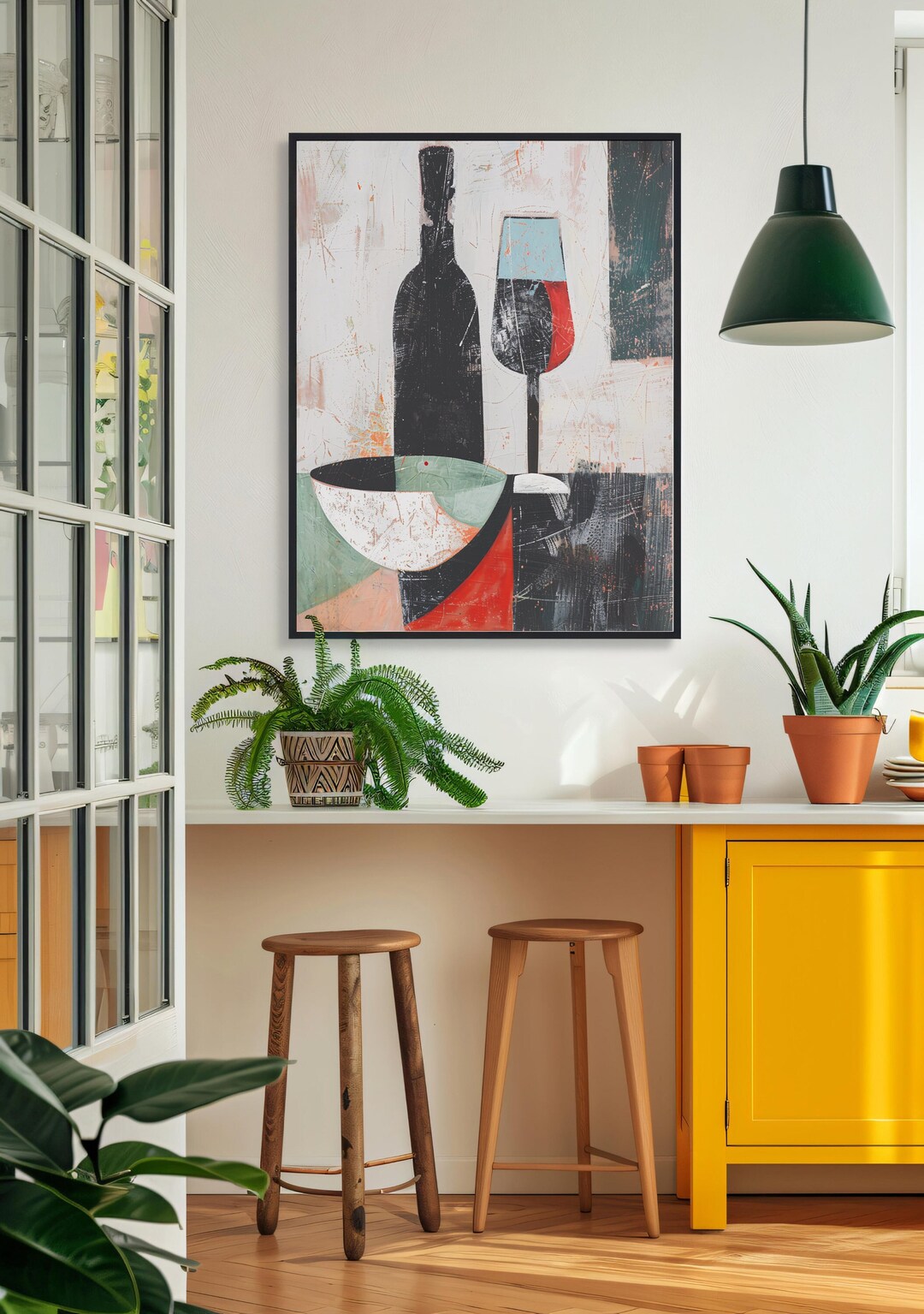 Poster Wanddeko Bottled Wine Printable Wall Art Instant Download JPG ...