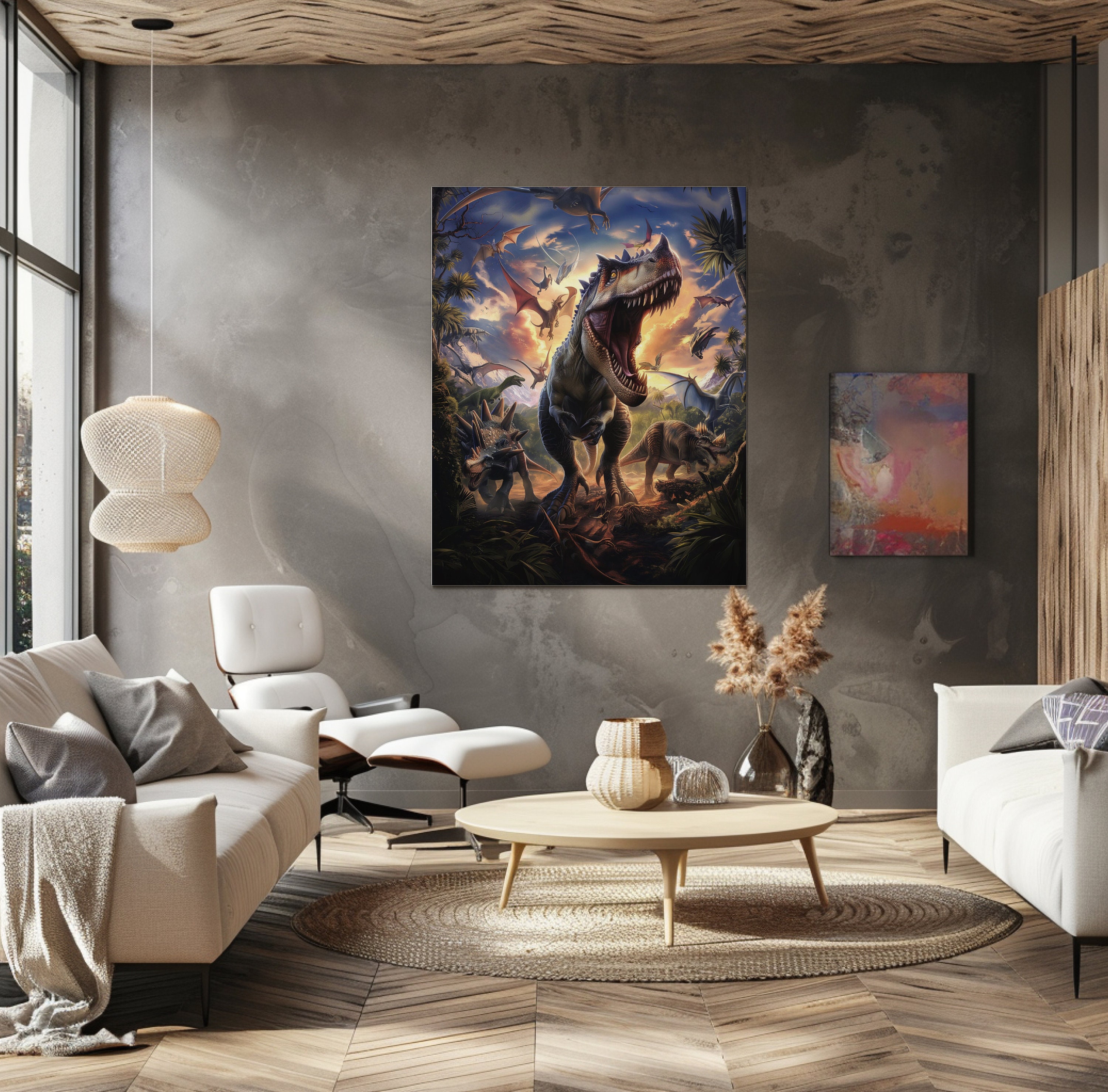 Canvas Poster Wanddeko Jurassic Parc Dinosaur Printable Wall Art ...