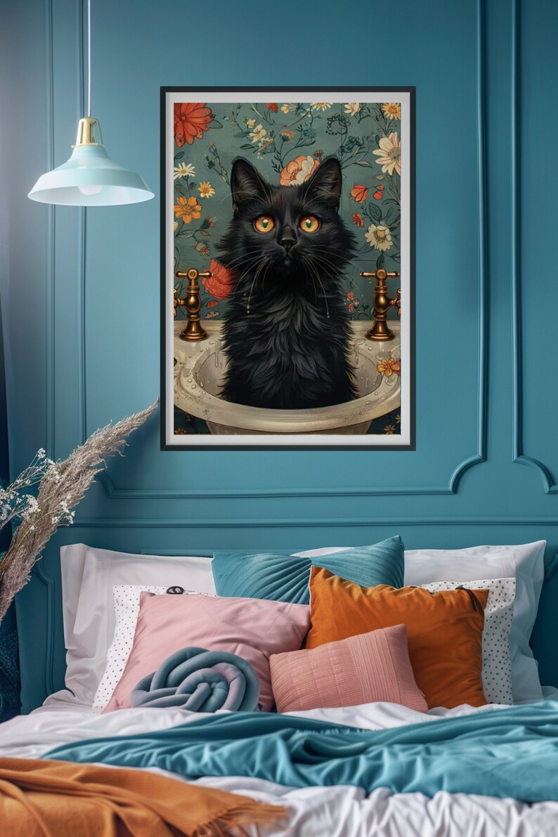 WALL ART Poster Wanddeko Cats Window Printable Wall Art Instant ...