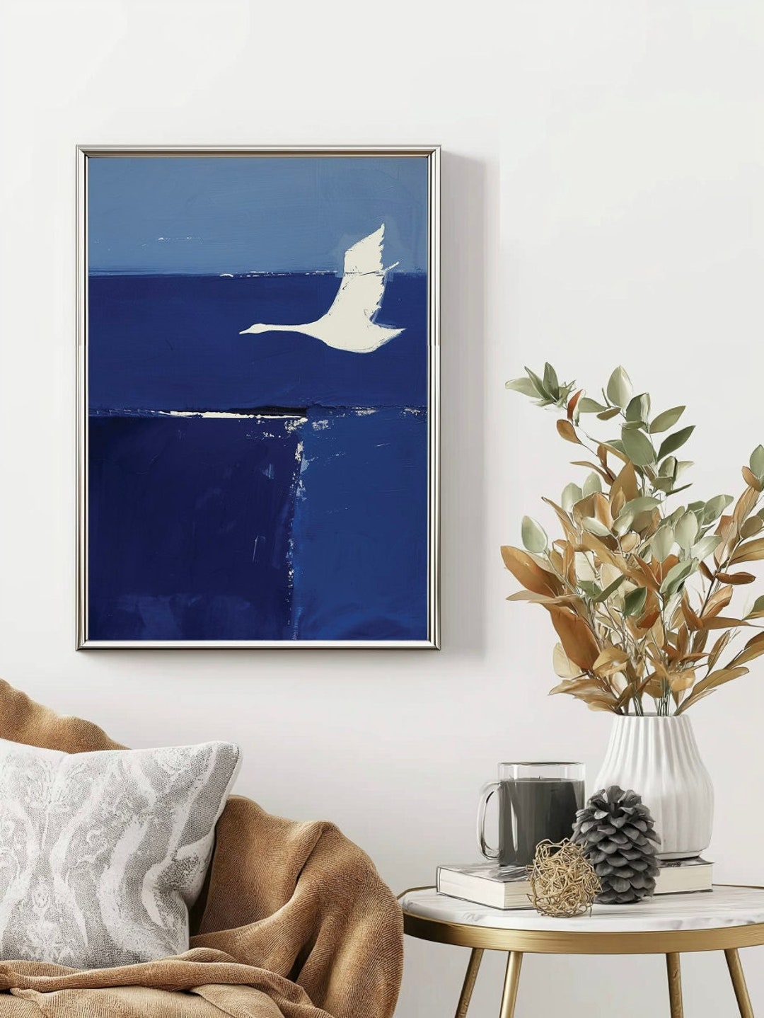 Poster Wanddeko Swan Printable Wall Art Instant Download JPG Digital ...