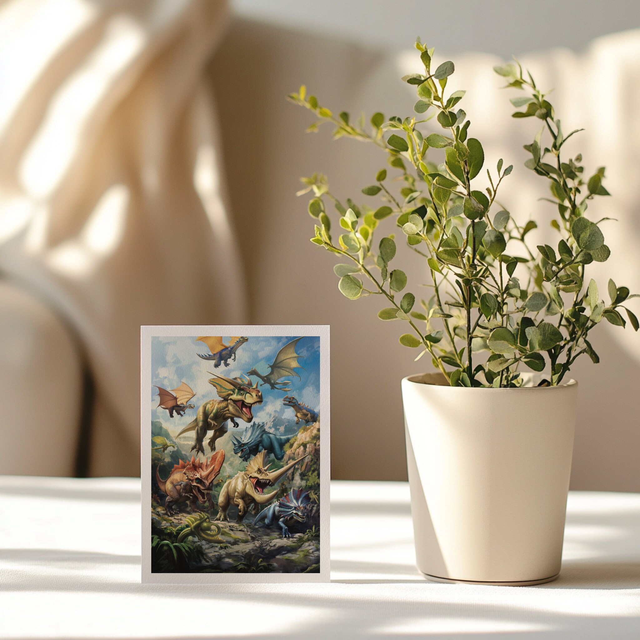 Canvas Poster Wanddeko Jurassic Parc Dinosaur Printable Wall Art ...