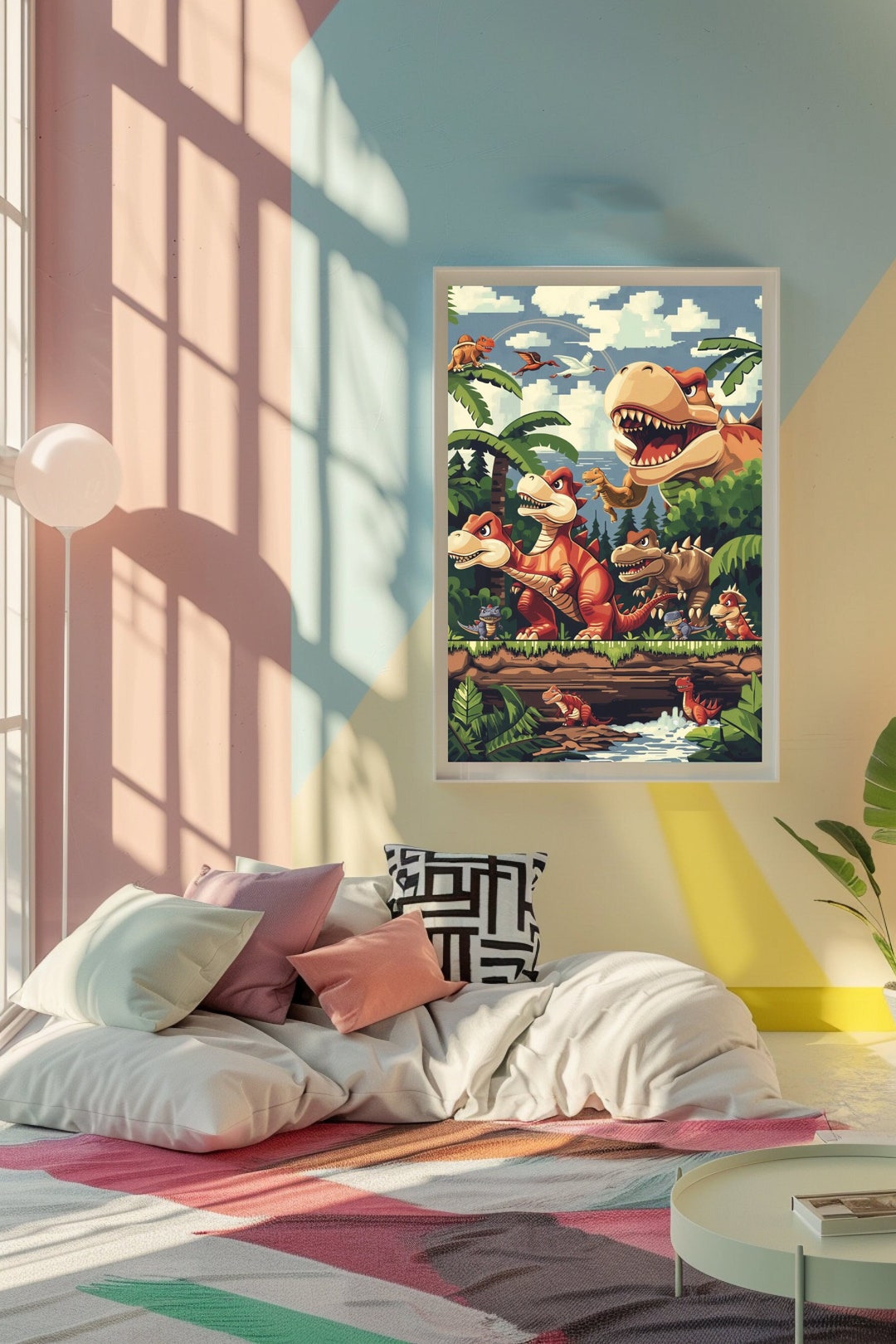 Canvas Poster Wanddeko Jurassic Parc Dinosaur Printable Wall Art ...