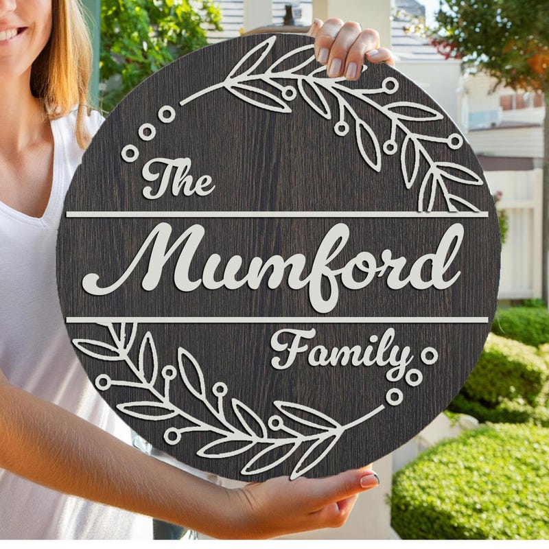 Last Name Decor - Etsy