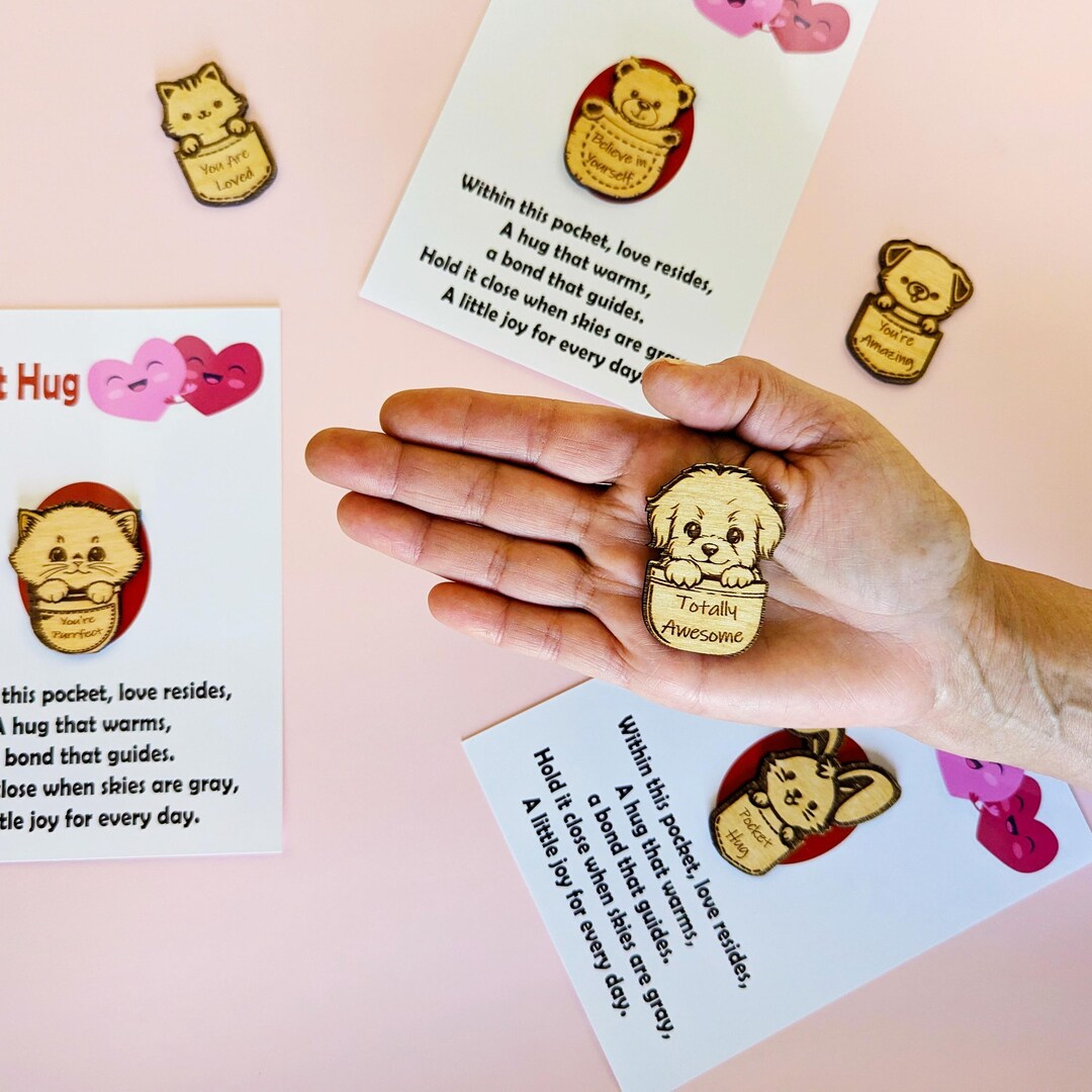 Pocket Hug Emotional Support Gift for Tough Times Present for ...