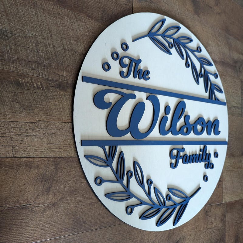 Last Name Decor - Etsy