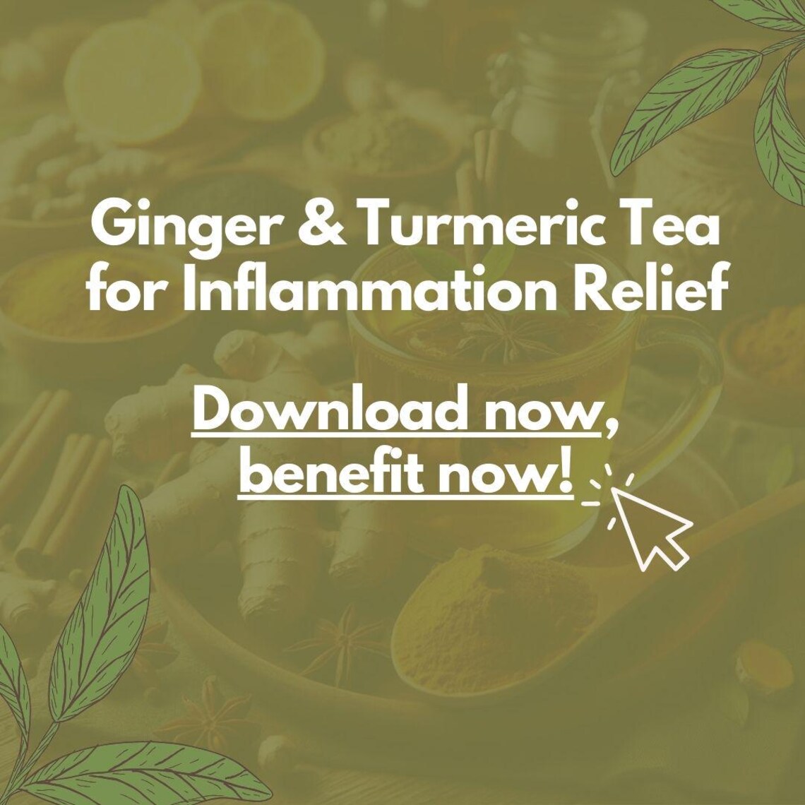 Soothing Ginger & Turmeric Tea Recipe for Natural Inflammation Relief ...