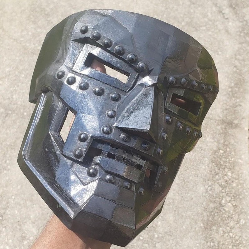 Dr Doom Mask - Etsy