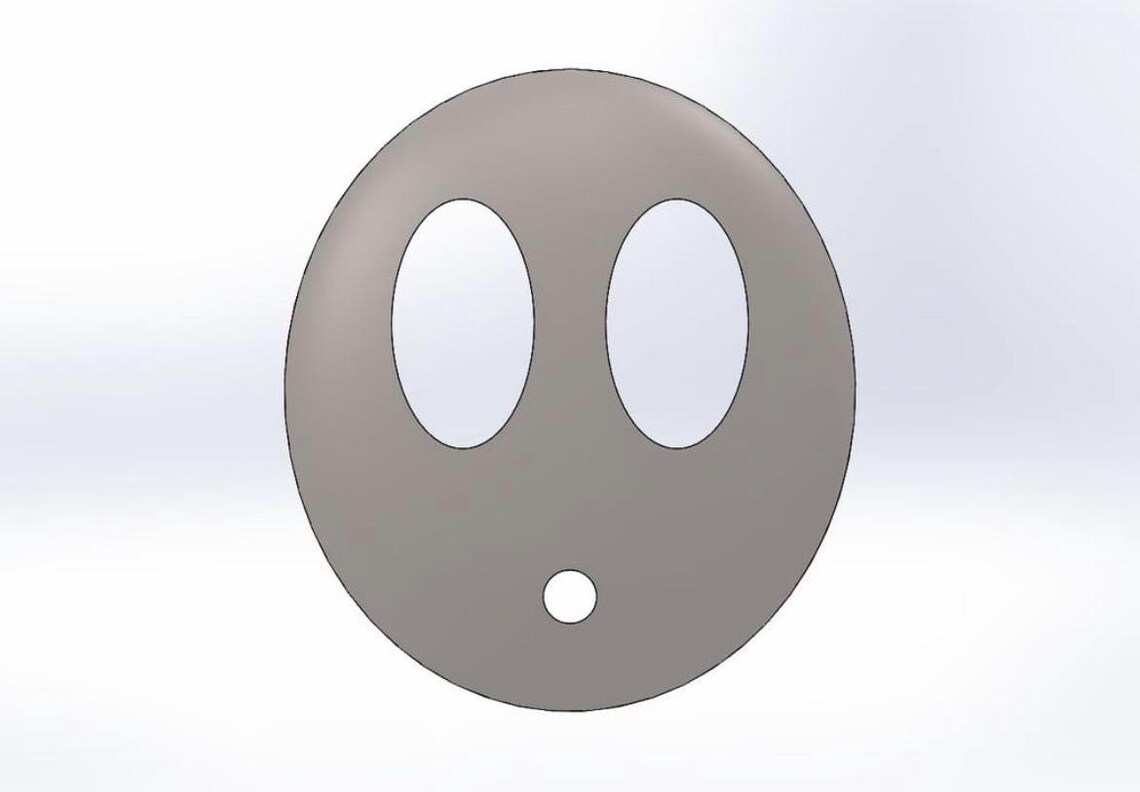 Shy Guy Mask - Etsy