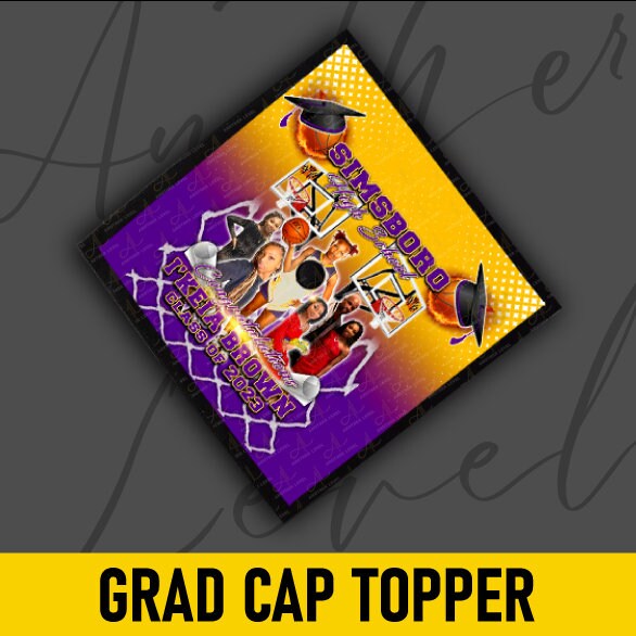 Graduation Cap Topper- 3D Sublimation Grad Cap Topper - Etsy