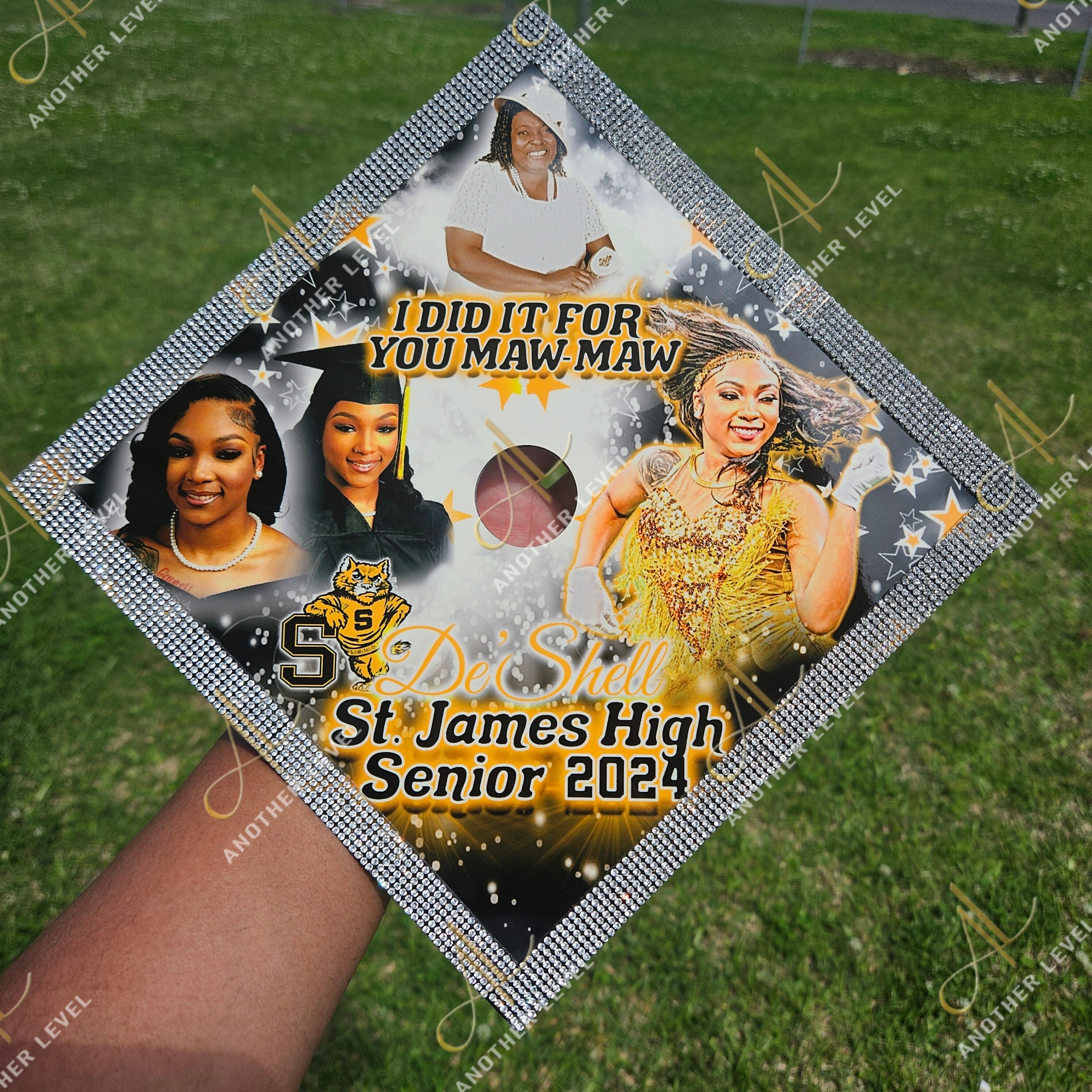 Graduation Cap Topper- 3D Sublimation Grad Cap Topper - Etsy