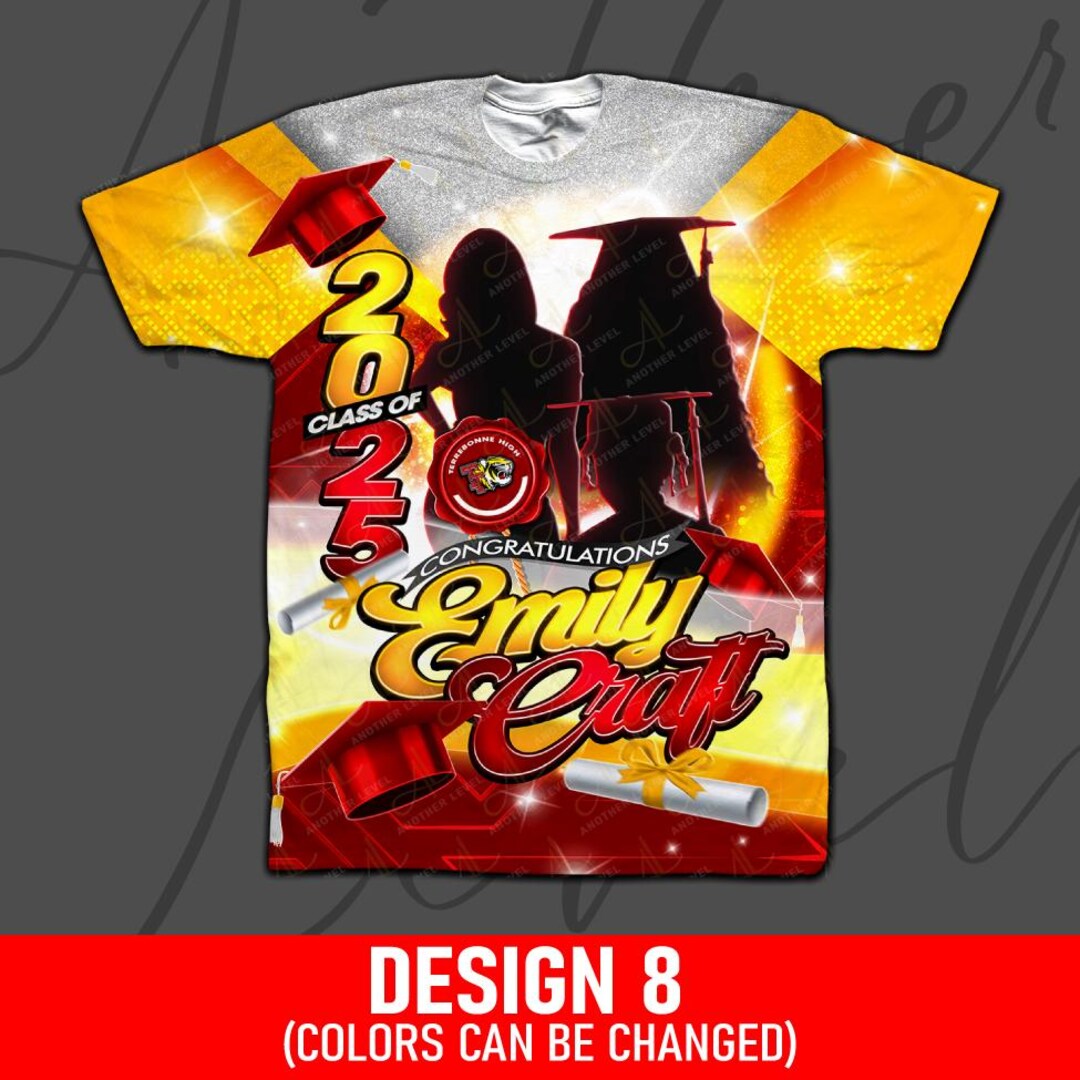 Graduation Shirt Design 8 - Pick From 3d Graduation T Shirt, Graduation ...