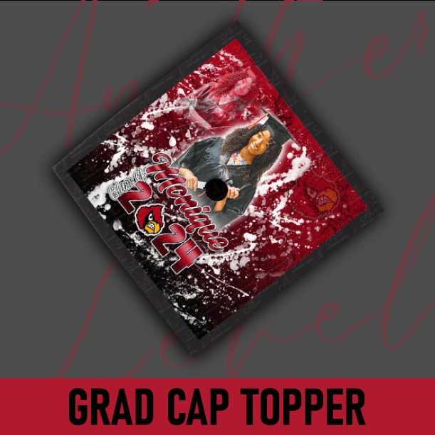Graduation Cap Topper- 3D Sublimation Grad Cap Topper - Etsy