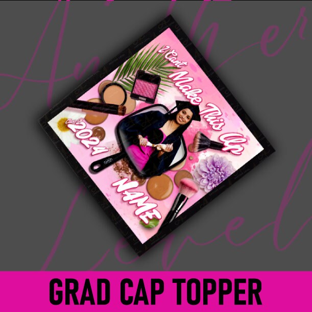 Graduation Cap Topper- 3D Sublimation Grad Cap Topper - Etsy