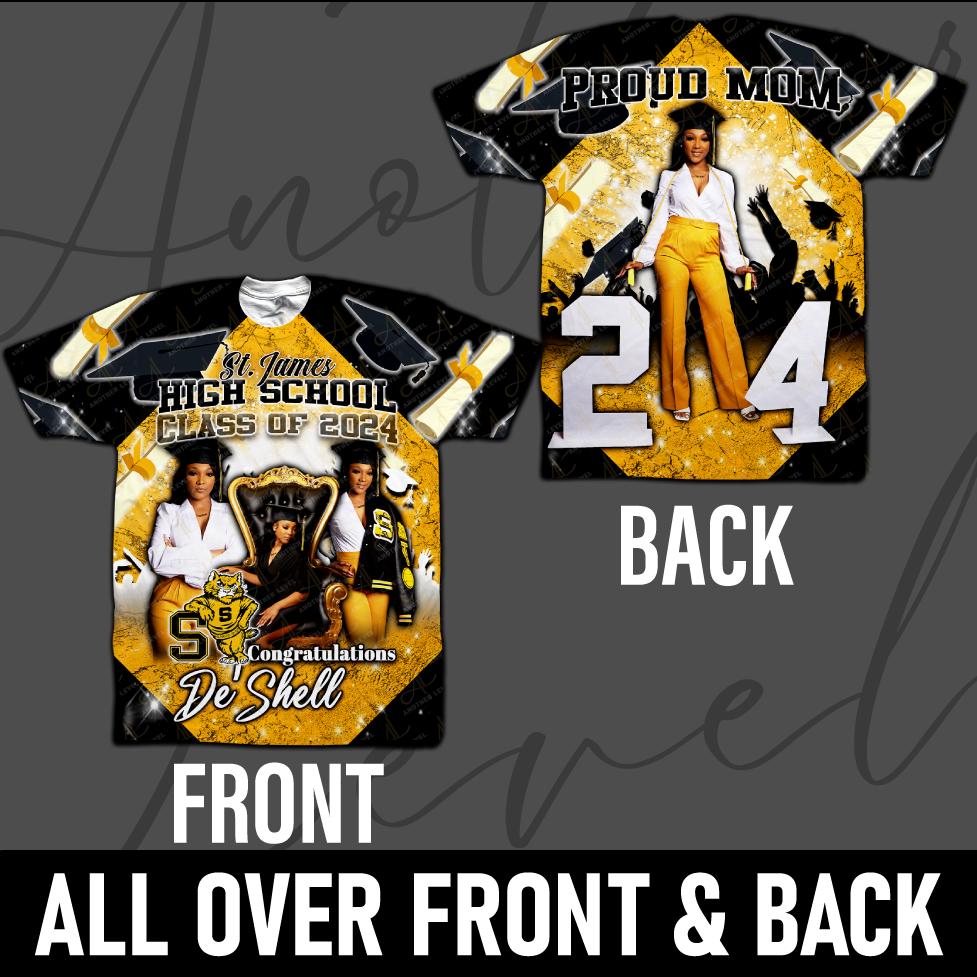 Custom Graduation Photo Shirt | Custom Senior Shirt | Personalized ...