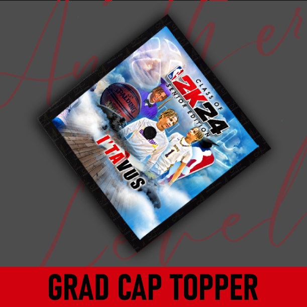 Graduation Cap Topper- 3D Sublimation Grad Cap Topper - Etsy