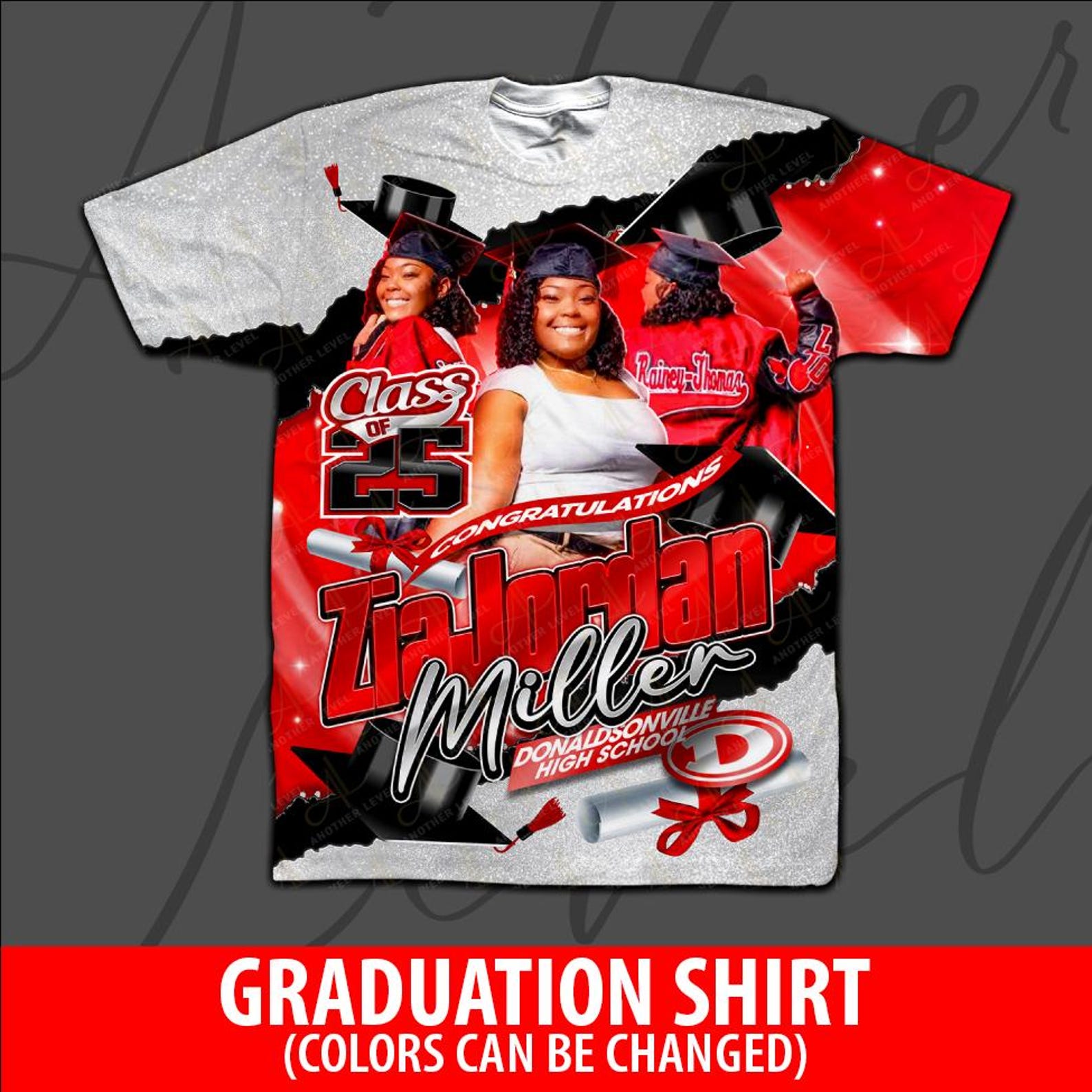 Custom Graduation Photo Shirt | Custom Senior Shirt | Personalized ...