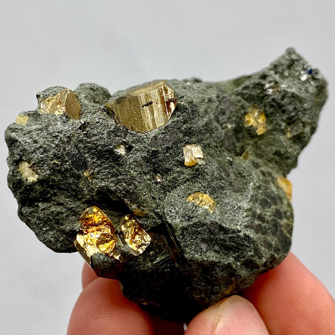 173 Carat Unique Natural Shape PYRITE Crystal on Matrix Specimen Size ...