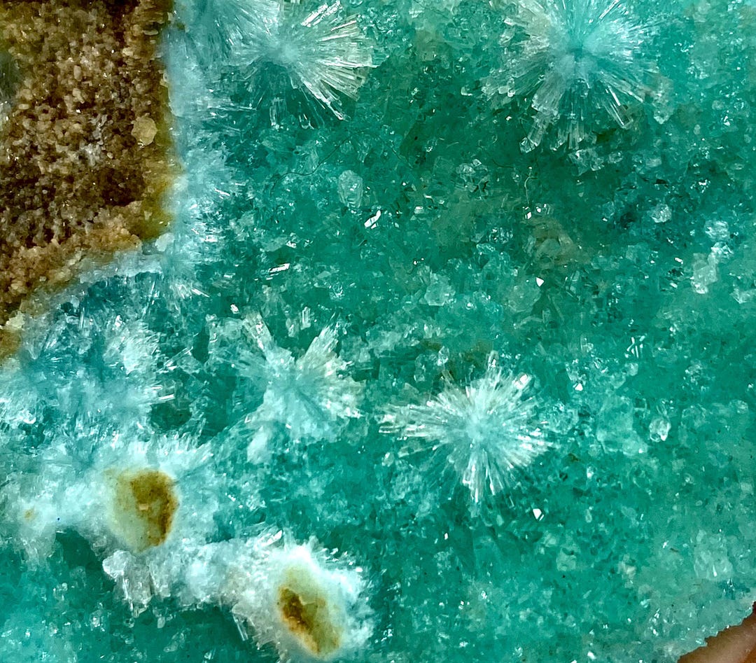 397 Carat Unique Color Sparkly ARAGONITE Crystal Specimen From ...