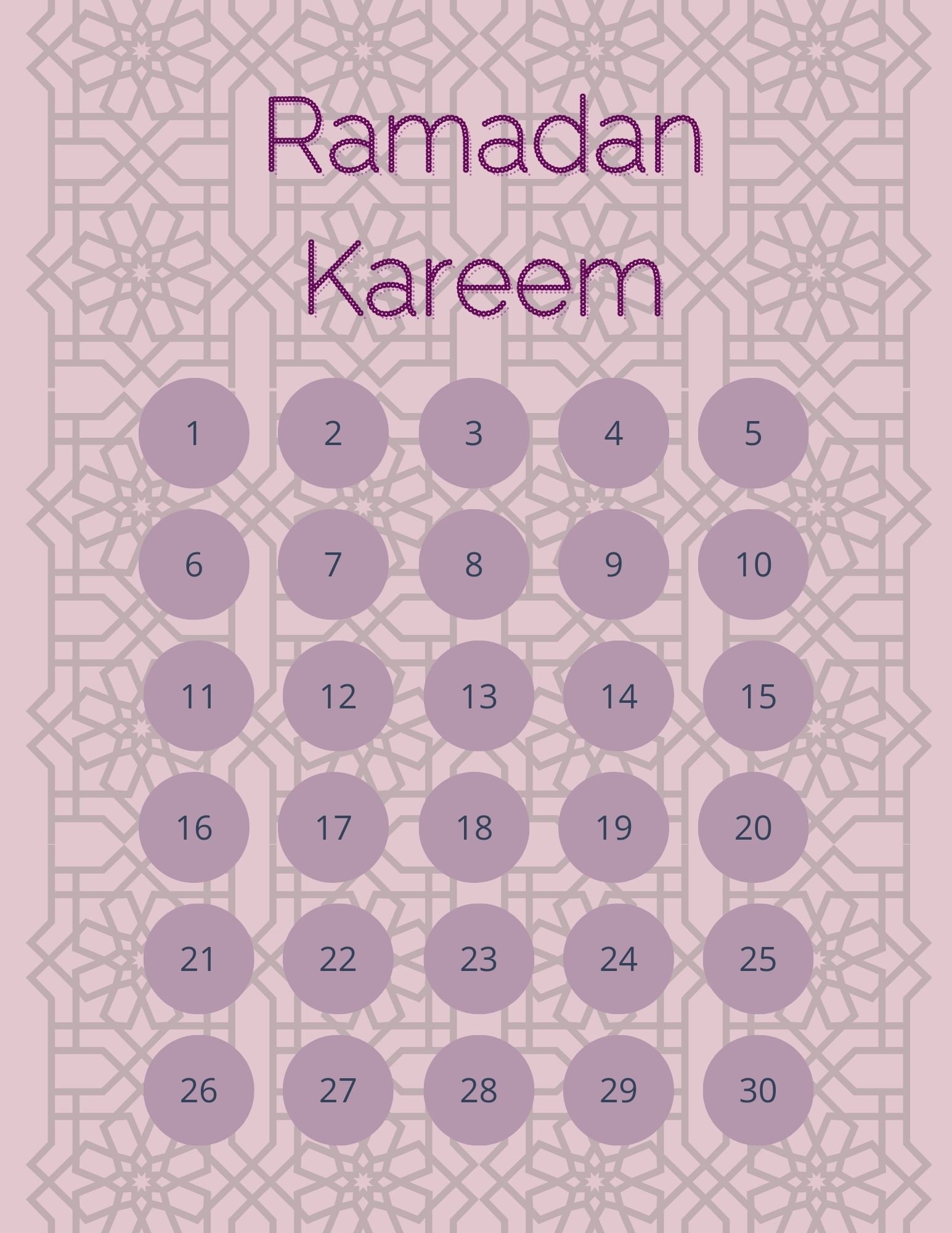 Ramadan Printable Timetable Ramadan Calendar Fasting Tracker for London ...