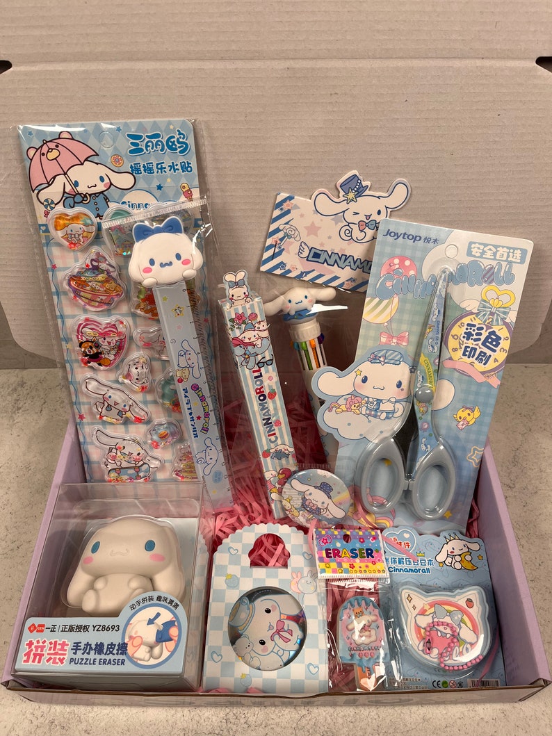Kawaii Sanrio Box, Adorable Characters, Magical Stationery and a Touch ...