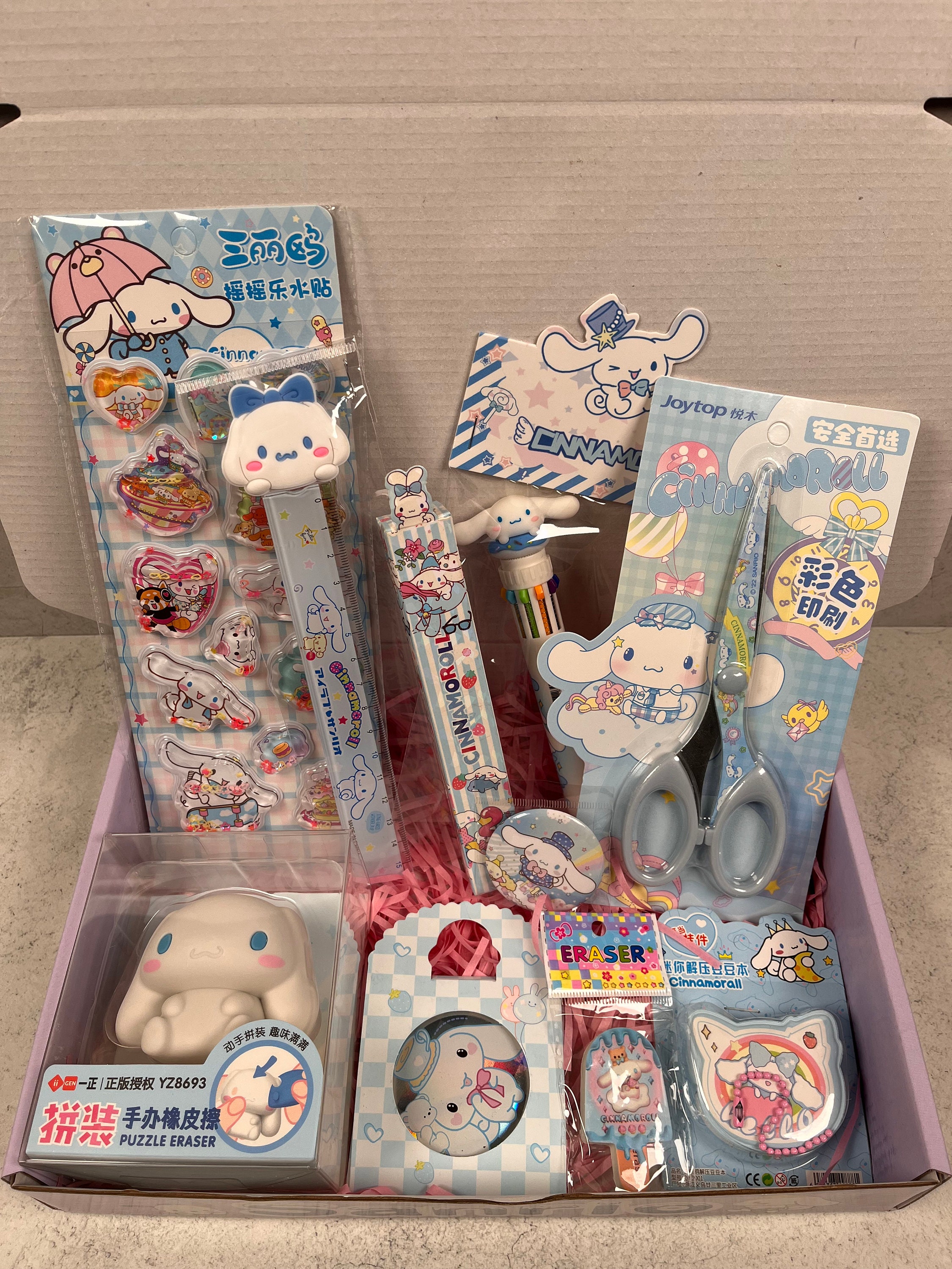 Kawaii Sanrio Box, Adorable Characters, Magical Stationery, and a Touch ...