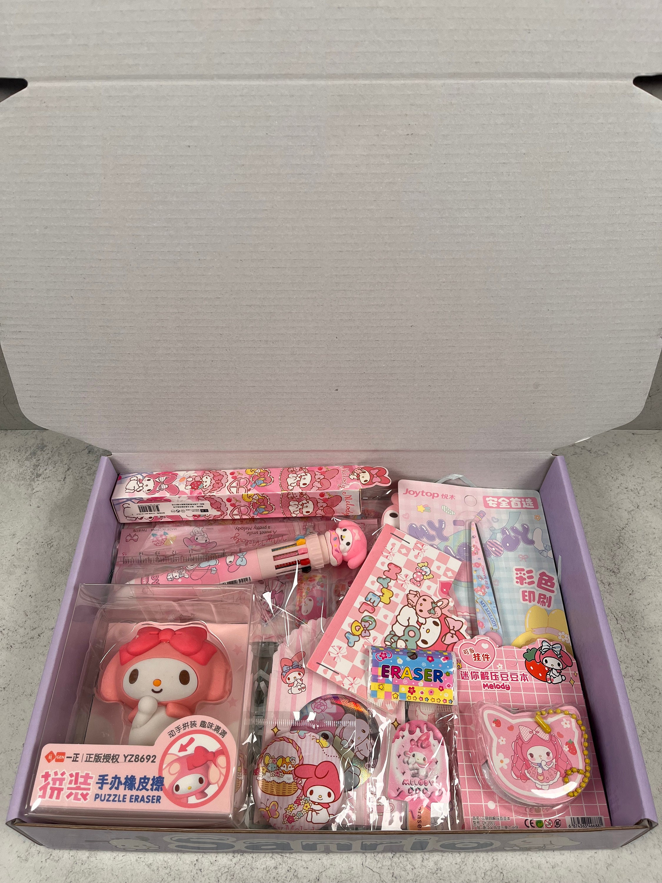 Kawaii Sanrio Box, Adorable Characters, Magical Stationery and a Touch ...