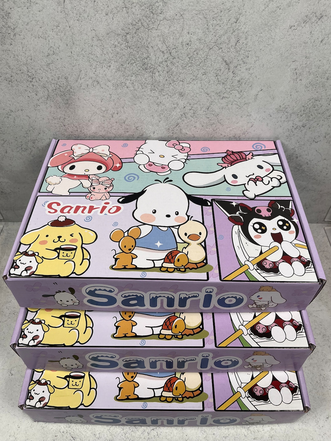 Kawaii Sanrio Box, Adorable Characters, Magical Stationery, and a Touch ...