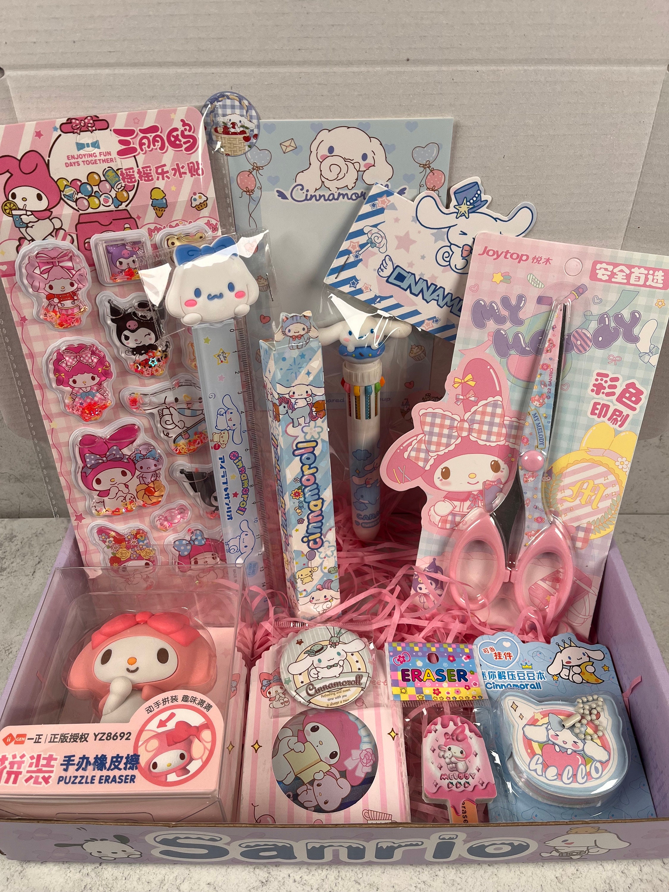 Kawaii Sanrio Box, Adorable Characters, Magical Stationery and a Touch ...
