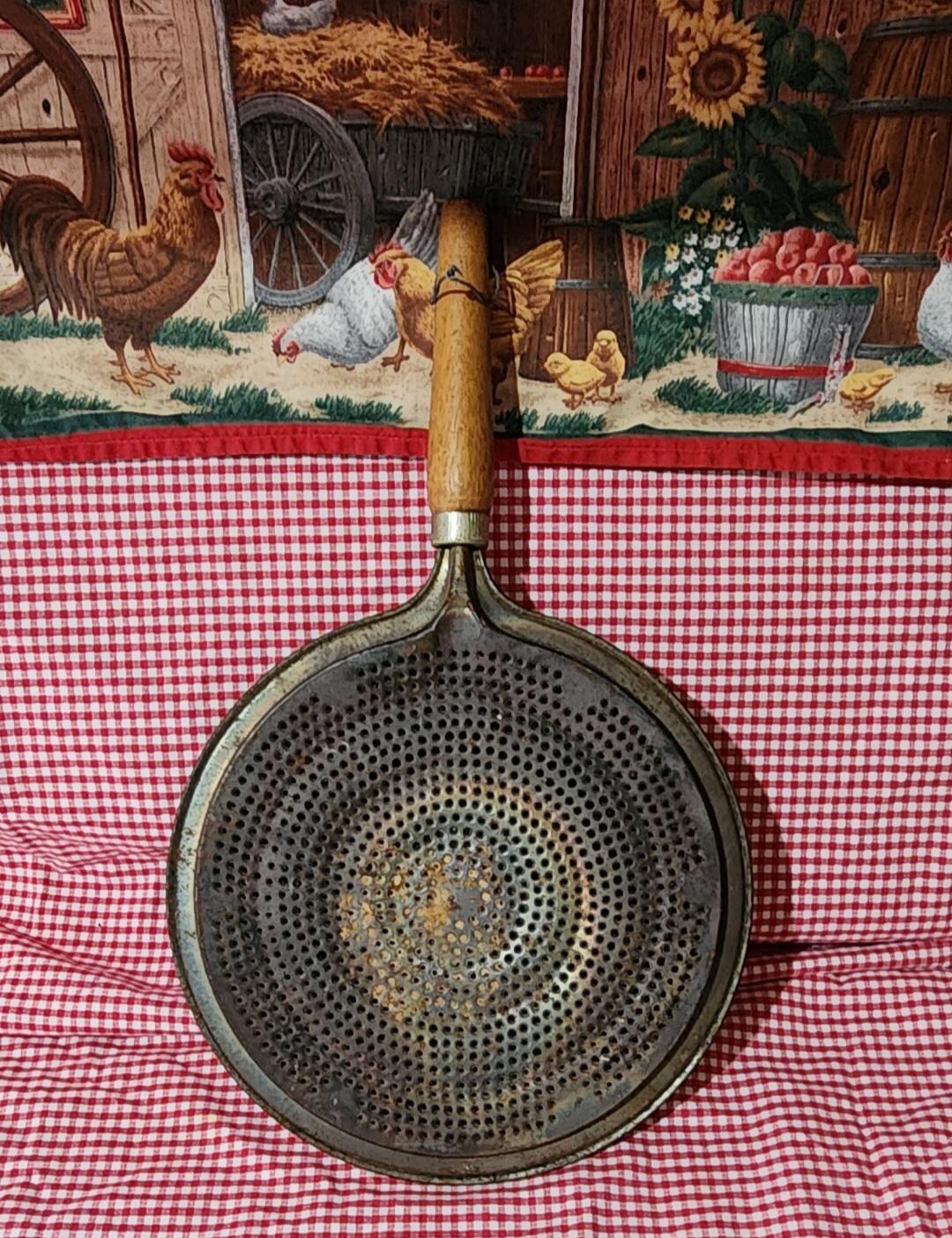 Mid Century Modern Wood Handle Metal Flame Diffuser - Etsy