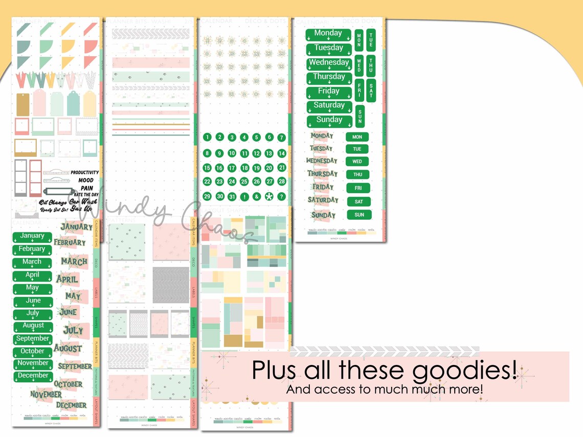 Road Trip Digital Sticker Kit – Goodnotes, Zoomnotes, Noteful (PNG ...