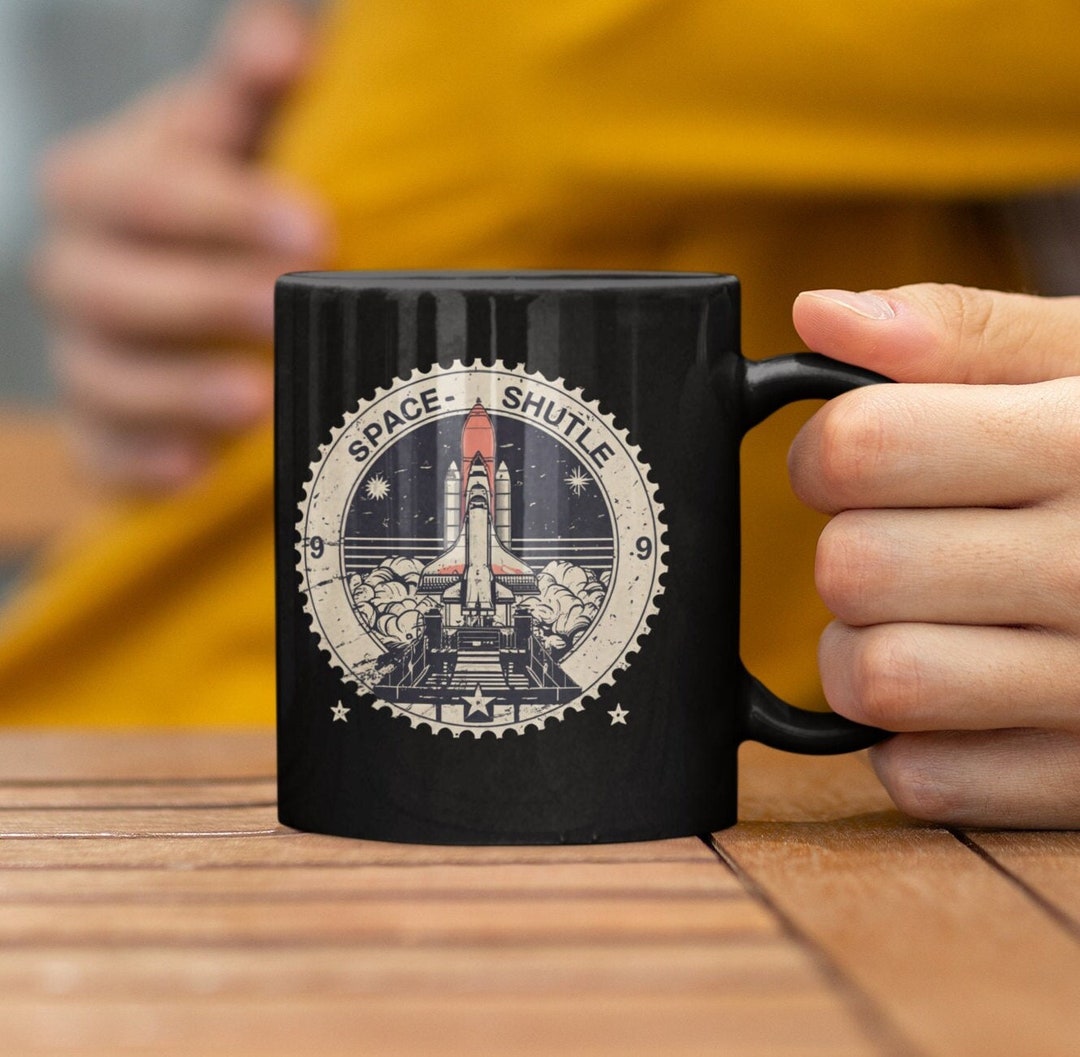 Vintage Space Shuttle Mug - Fuel Your Day With Nostalgia and Space ...